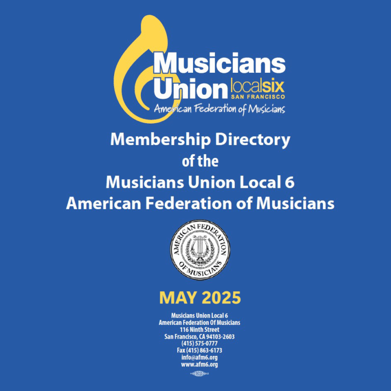 Home - Musicians Union Local Six